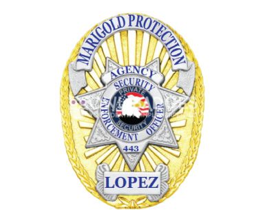 Custom Police Badges and Security Badges - Owl Badges