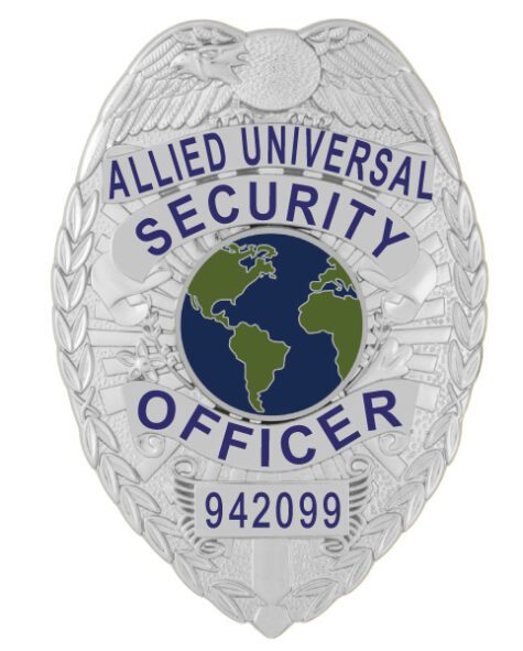 Allied Universal Badges | Owl Badges®