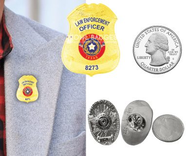 Custom Police Badges and Security Badges - Owl Badges