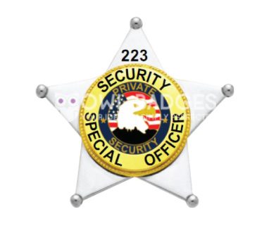 Custom Police Badges and Security Badges - Owl Badges