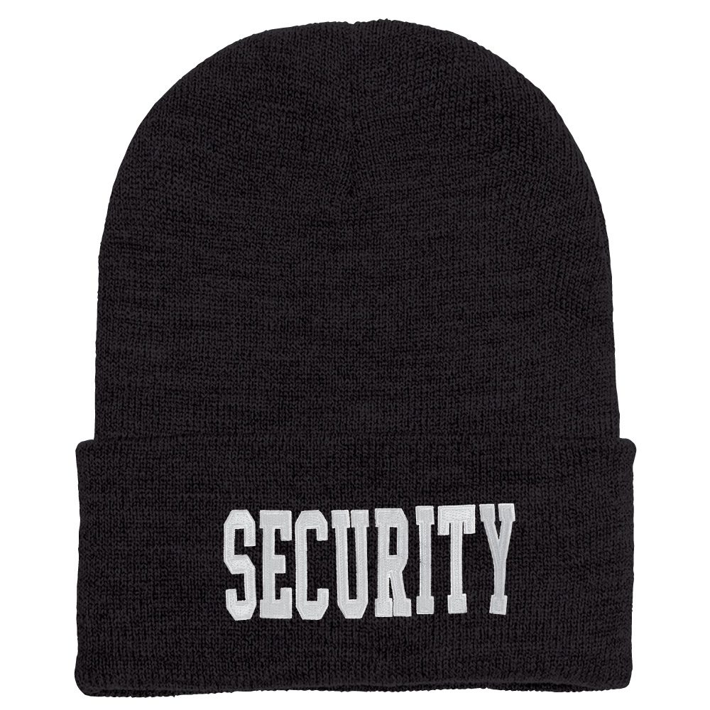Police Beanies and Security Beanies - Owl Badges
