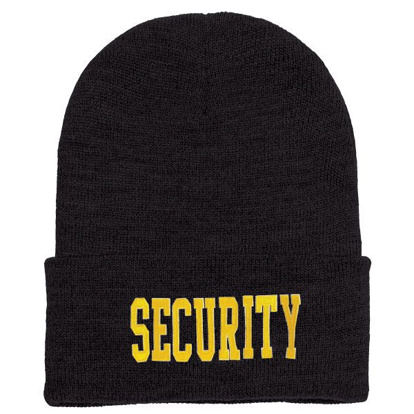 Police Beanies and Security Beanies - Owl Badges