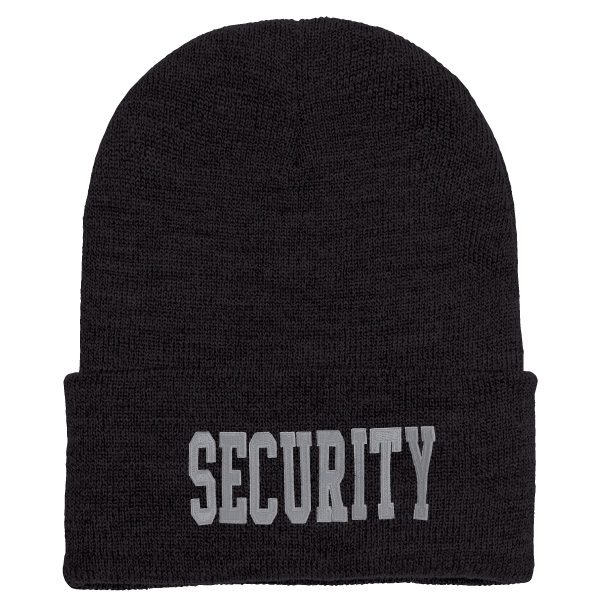 Police Beanies and Security Beanies - Owl Badges
