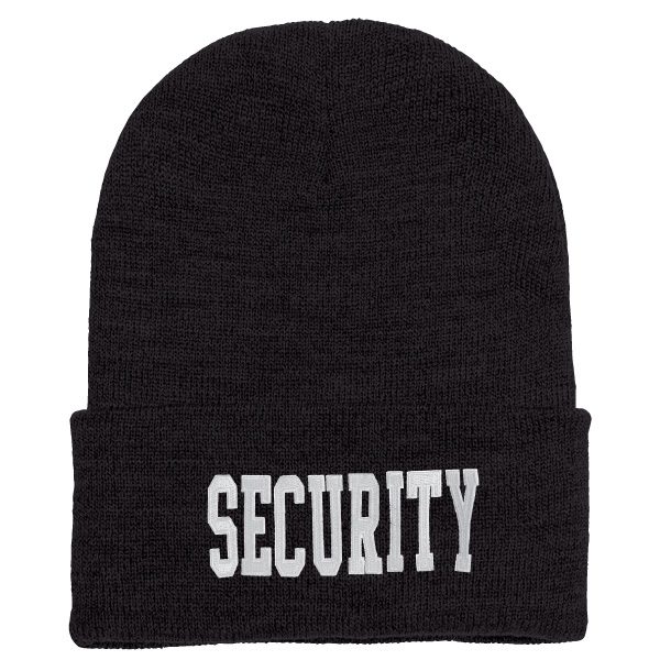 Police Beanies and Security Beanies - Owl Badges