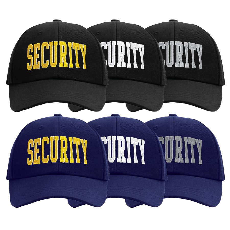 Police Hat And Security Hat Owl Badges