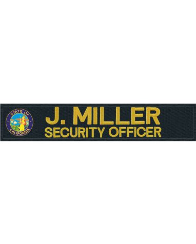Custom Name Tape and Army Name Tape - Owl Badges