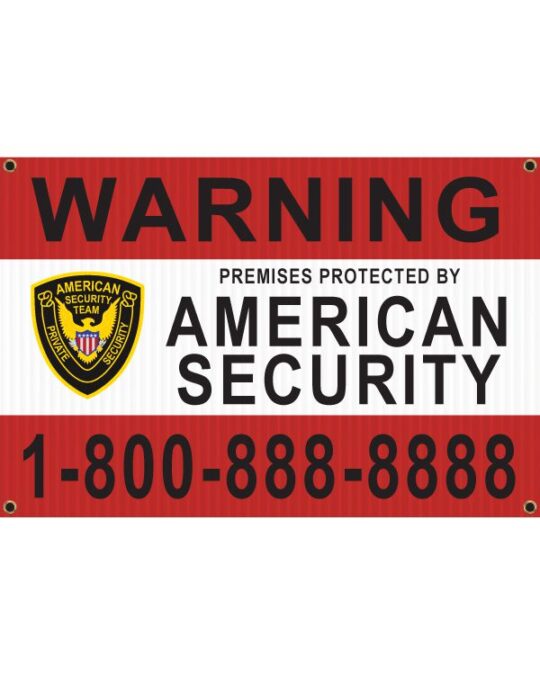 Custom Fence Signs And Security Signs - Owl Badges