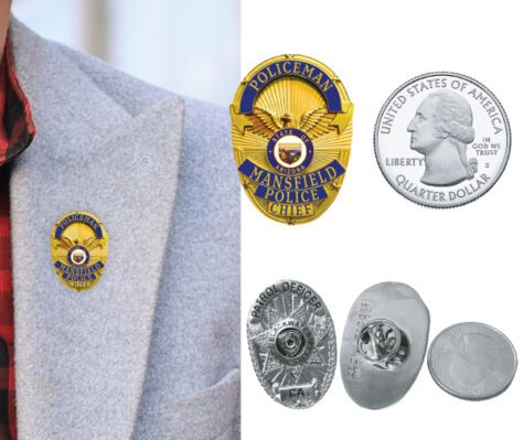 Custom Police Badges and Security Badges - Owl Badges