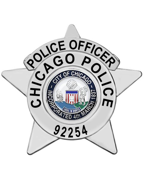 Chicago Police Badge Owl Badges
