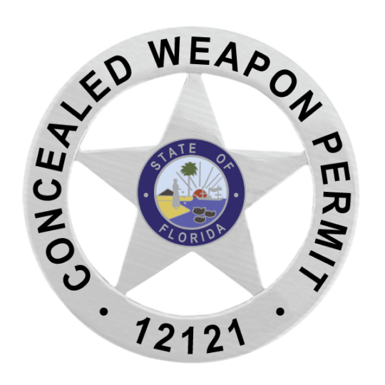 Concealed Carry Weapon Badge | Buy Now, Pay Later