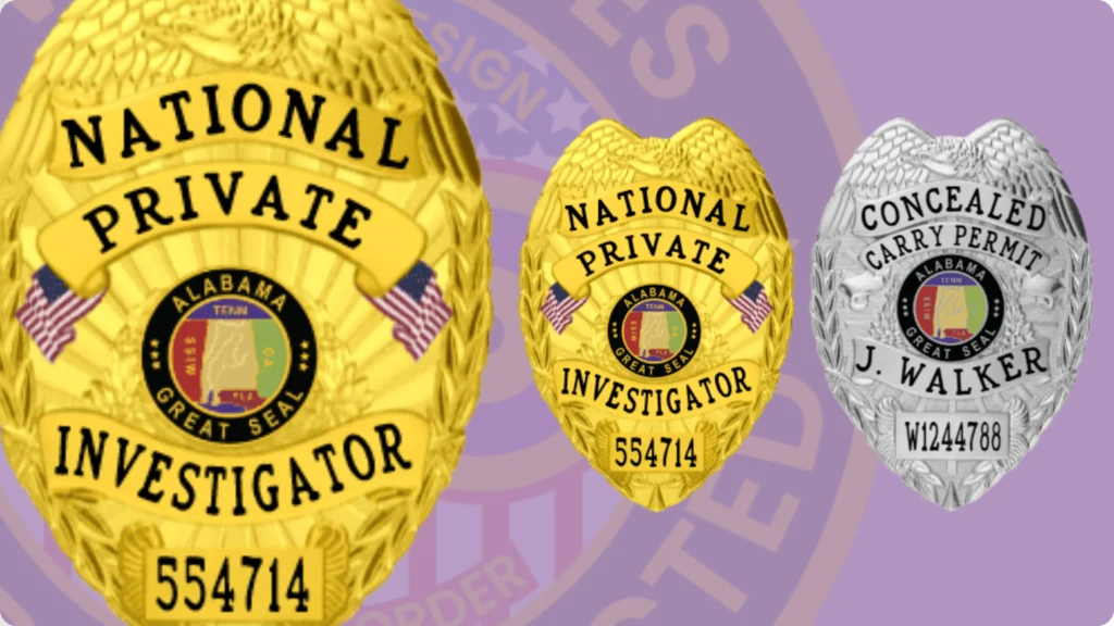 Detective Badges | Save 80% Design Badges Online