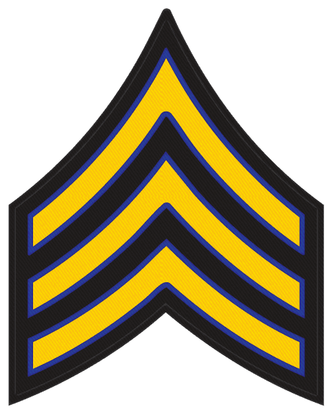 Police Rank Chevron SGT Sergeant | Save 80%, Design Now