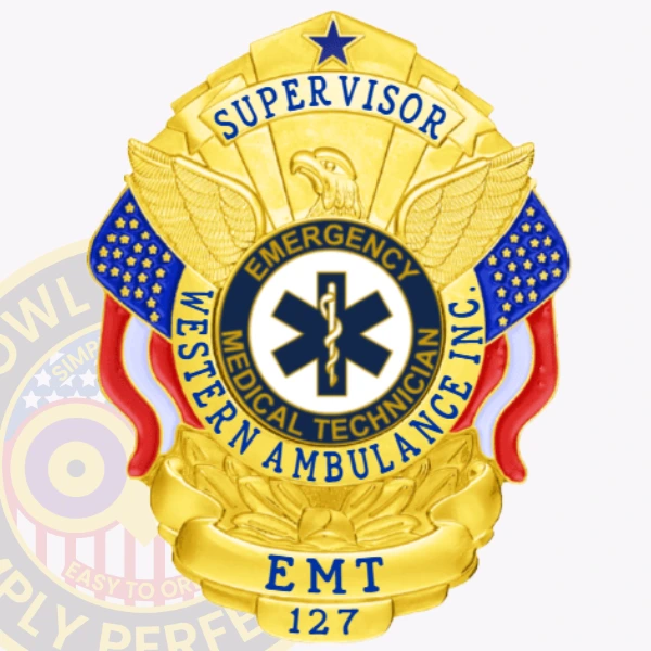 Buy Emergency Medical Technician Badges | EMT Badges