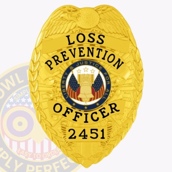 Buy Loss Prevention Officer Badges | Save 75% Security Badge