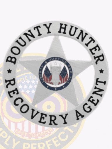 Buy Bounty Hunter Badges | Recovery Agent Badges, Save 70%
