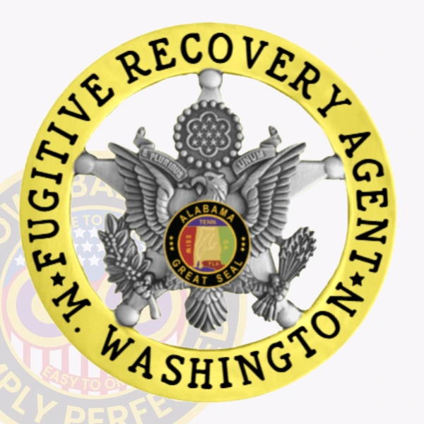 Buy Fugitive Recovery Agent Badges | Order Badges Save 70%