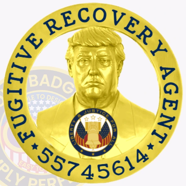 Buy Fugitive Recovery Agent Badges | Order Badges Save 70%