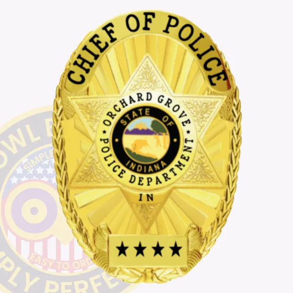 Customize Metal Cop Badges - Save Between 50-70% Today