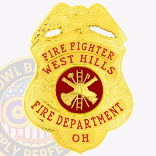 Buy Firefighter Badges | Design Fireman Badge Save Up To 70%
