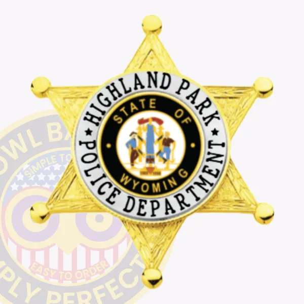 Custom Metal Police Officer Badges | Design Online Today