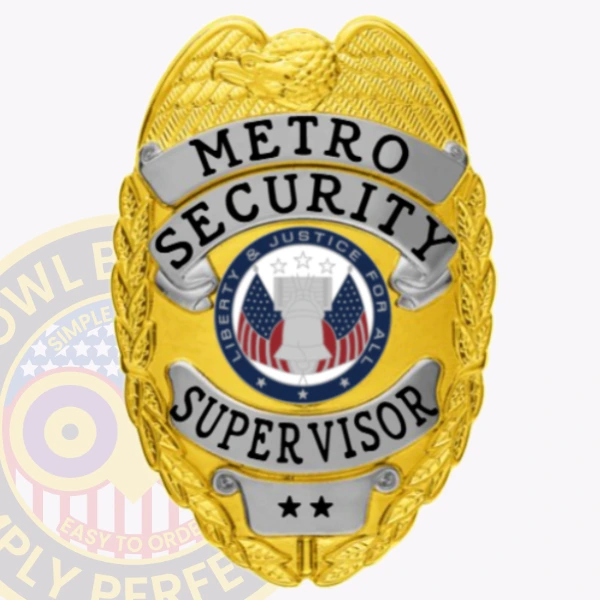 Personalized Security Officer Badges | Buy Now Pay Later