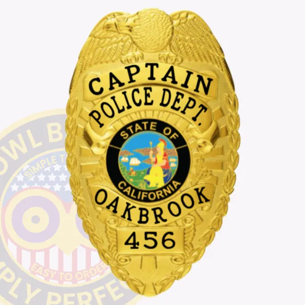 Buy Custom Police Dept Badges – PO's Accepted - Save 70%