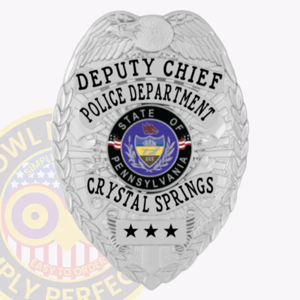Custom Made Cops Badges | Design Online Now | Order Today