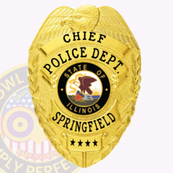 Design Custom Police Men Badges Online | Volume Discounts