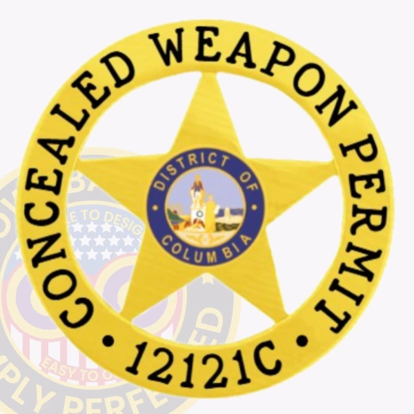 Concealed Carry Weapons Badges | Design Online, Save 70%