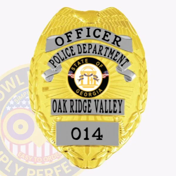 Custom Officers Badges | Create Online | No Set Up Fees