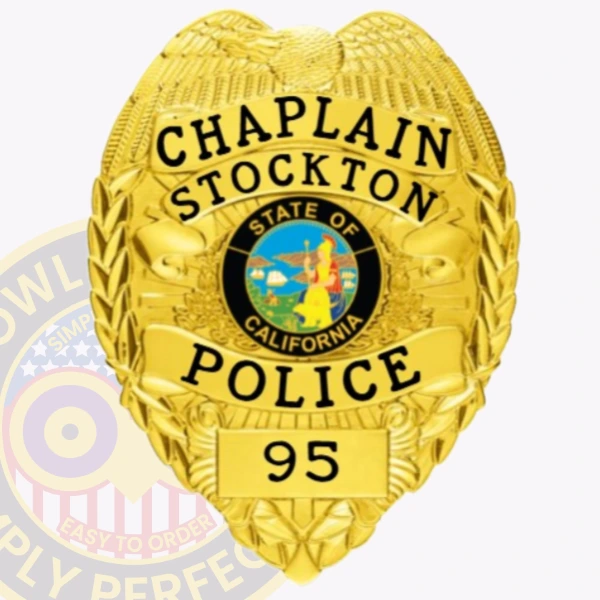 Buy Chaplain Badges | Custom Police Chaplain Badges