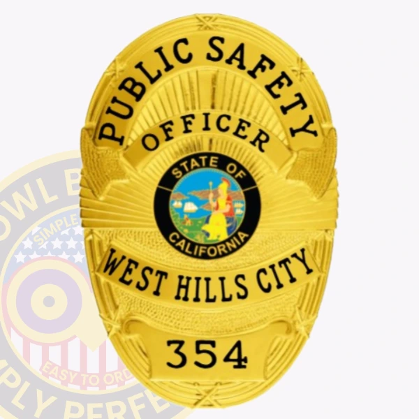 Buy Public Safety Badges | Custom Safety Officer Badges