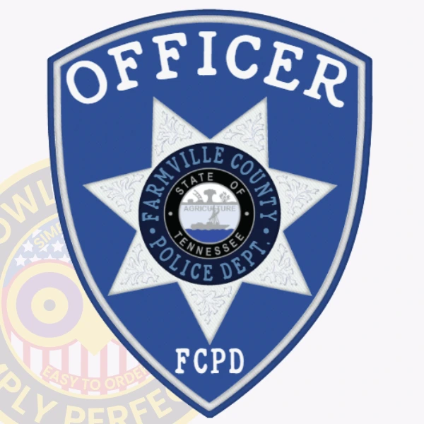 Custom Police Patches | Save 70% | Purchase Orders Accepted