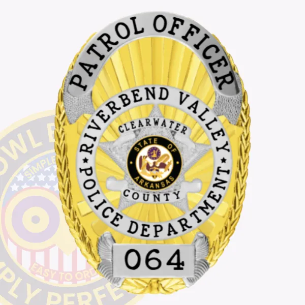 Custom Made Police Badge | Bulk Discounts On Volume Orders