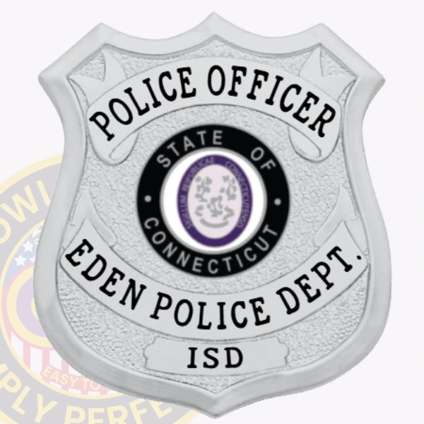 Custom Flex Badge For Police | High Quality | No Mold Fees