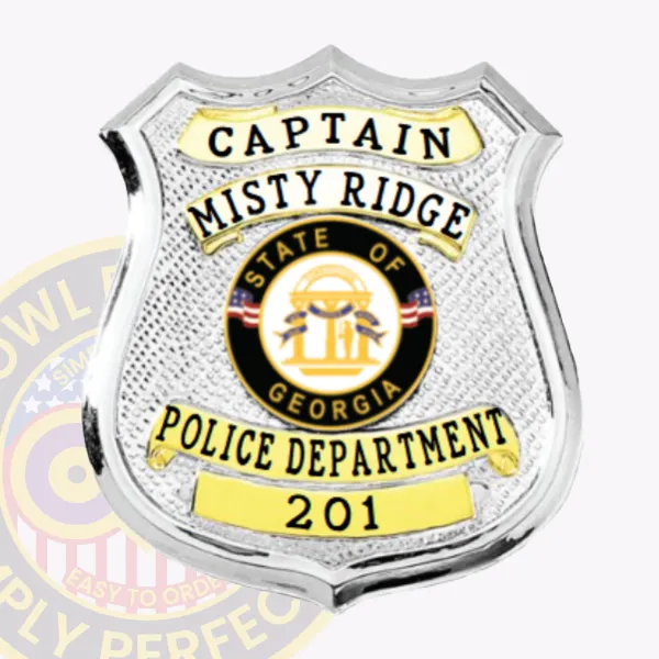 Custom Made Police Men Badges | Design And Order Online