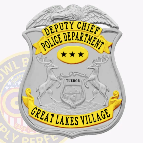 Create Custom Police Department Badges | No Set Up Fees