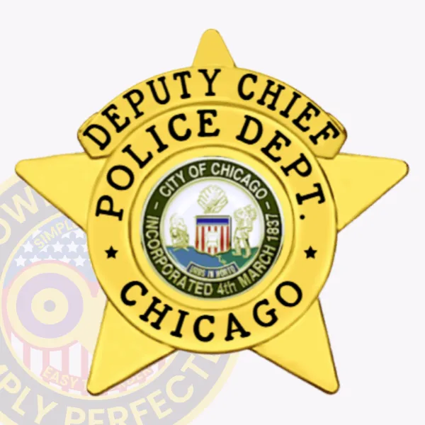 Custom Chicago Police Badges: | Design And Order In Minutes