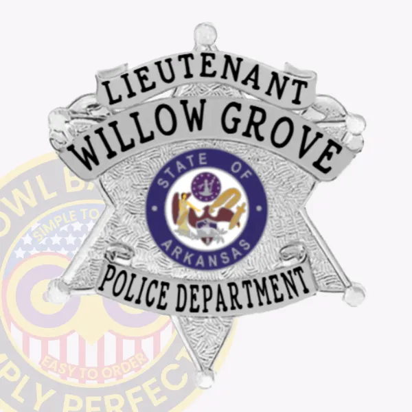 High Quality Custom Made Police Man Badges | No Set Up Fees