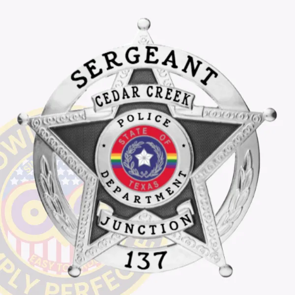 Create Your Custom Police Dept. Badge | Design Online Now