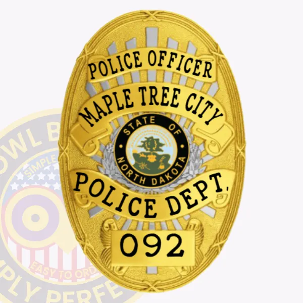 Personalized Cops Badge | No Mold Fees | Volume Discounts