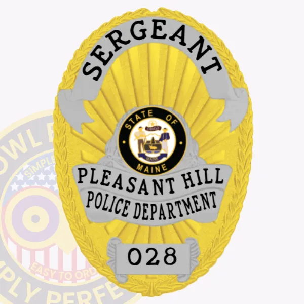Design A Custom Metal Officer Badge | Create Online Today