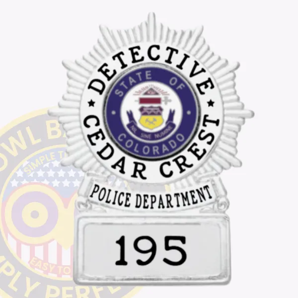 Custom Police Badges | No Mold Fees | Volume Discounts