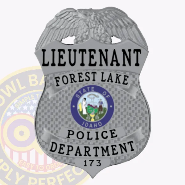 Custom Made Cops Badges | High Quality | No Set Up Fees