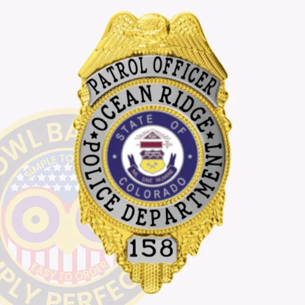 Custom Made Police Men Badges | Design And Save In Minutes