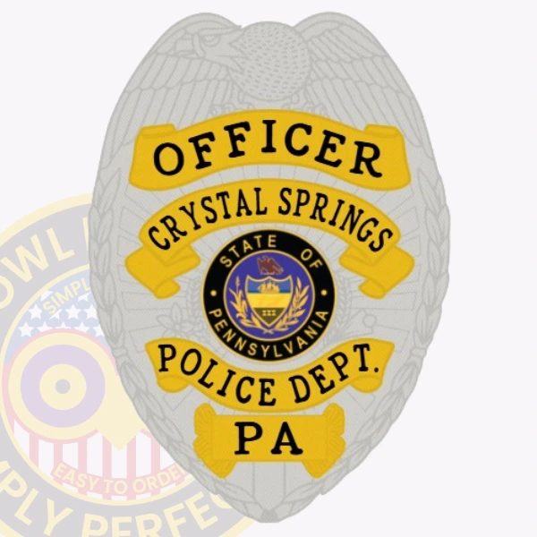 Custom Police Patches And Security Patches Owl Badges