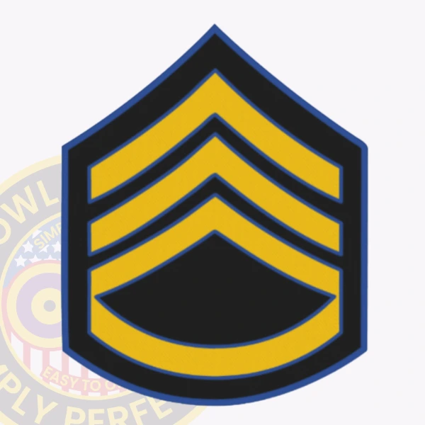 Customize Chevron Patch Senior Sergeant Patches - Save 70%
