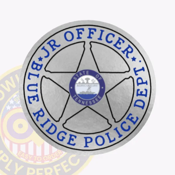 Police Sticker Badges | Owl Badges®