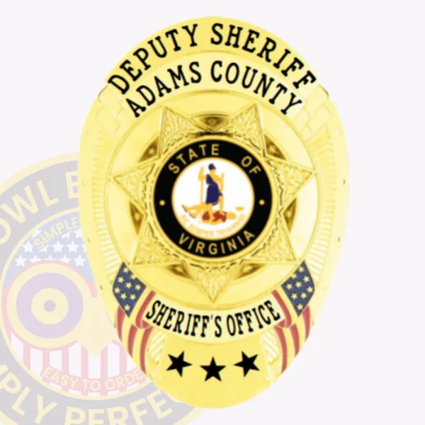 Customized Deputy Sheriff Badges | Purchase Orders Accepted