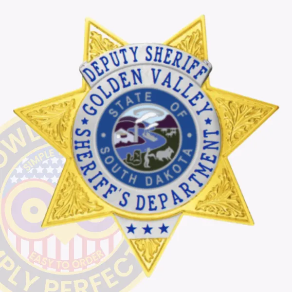Custom Deputy Sheriff Badges - Design & Order Online